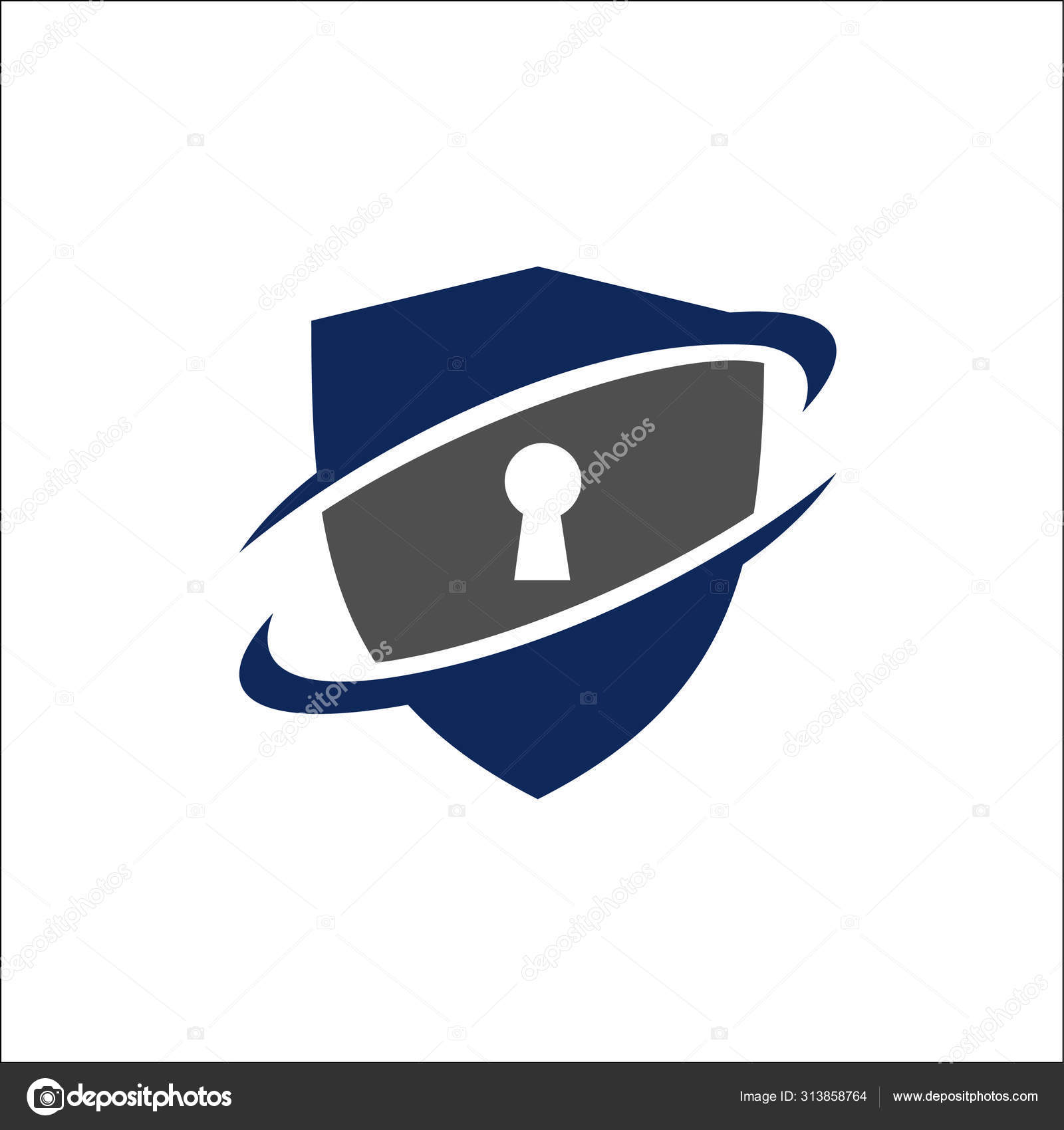 Security Guard logo design vector Stock Vector Image by ©starwash ...