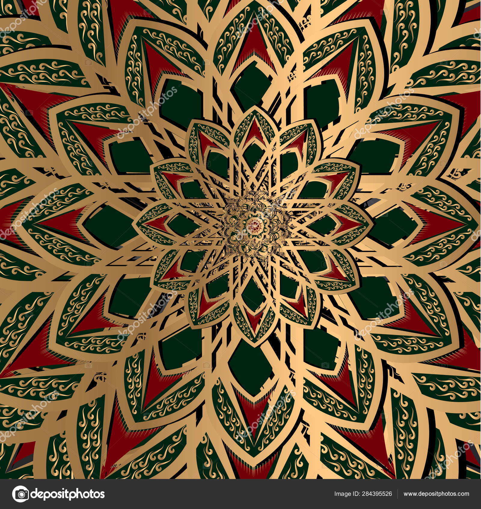 Ethnic arabesque turkish background Stock Vector Image by ©bahtera23 ...