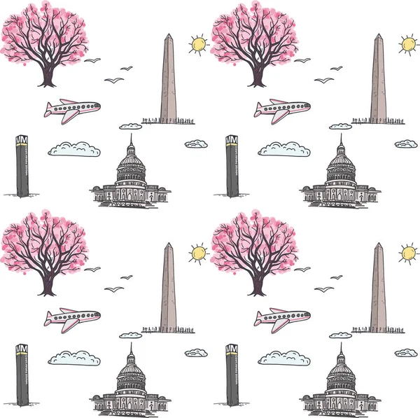 Dc landmarks Stock Vectors, Royalty Free Dc landmarks Illustrations ...
