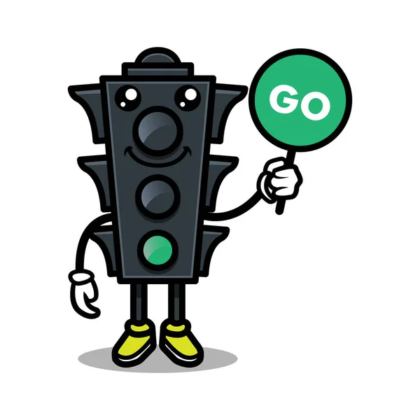 Traffic Light Cute Mascot Design Illustration Vector Template Stock ... Traffic Light Cute Mascot Design Illustration Vector Template Stock ...