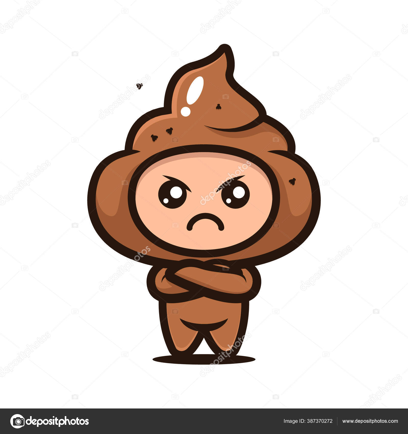 Cartoon Cute Poop Smile Simple Illustration Shit Positive, 41% OFF
