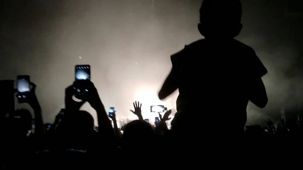 Rap Concert Silhouette