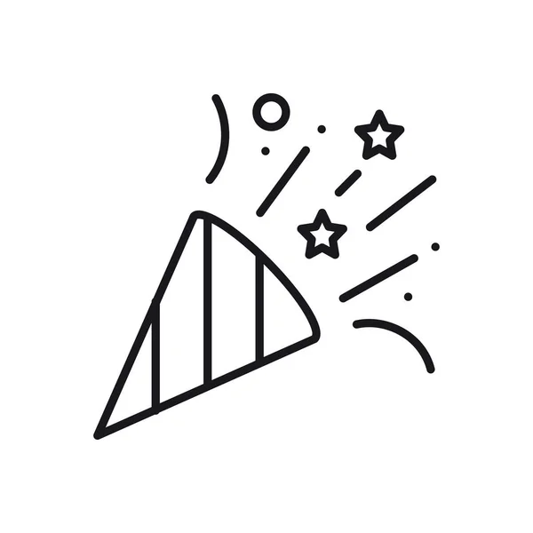 Friend Party Celebration Birthday Icon Symbol Sign Pictogram — Stock ...