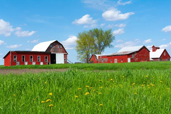 Red barn landscape Stock Photos, Royalty Free Red barn landscape Images ...