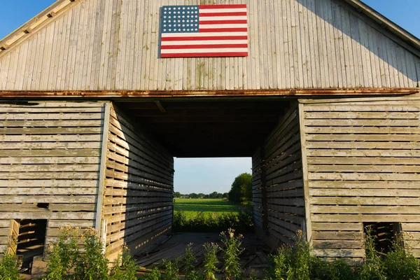 American flag farm Stock Photos, Royalty Free American flag farm Images ...