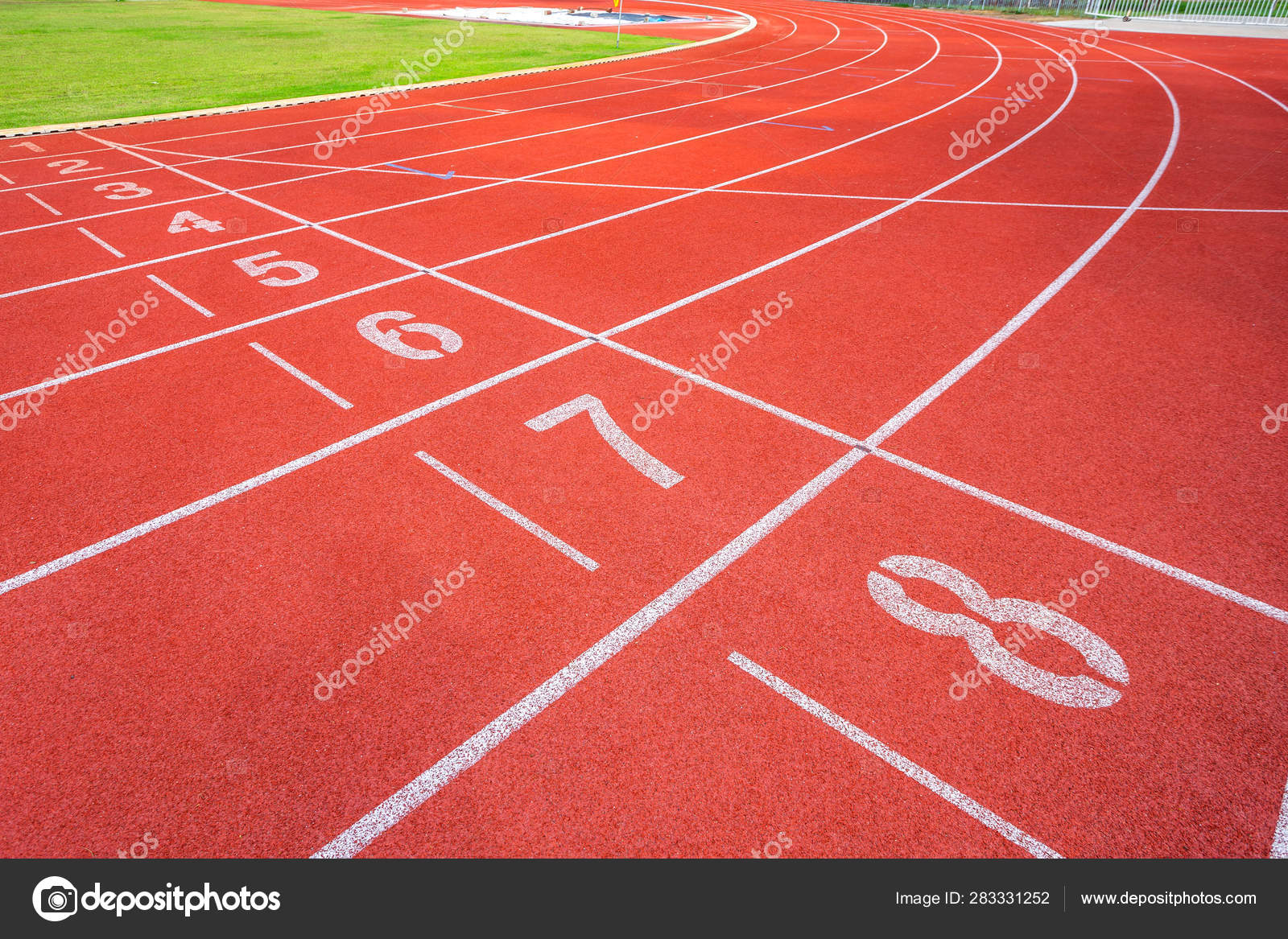 Running Race Track Texture