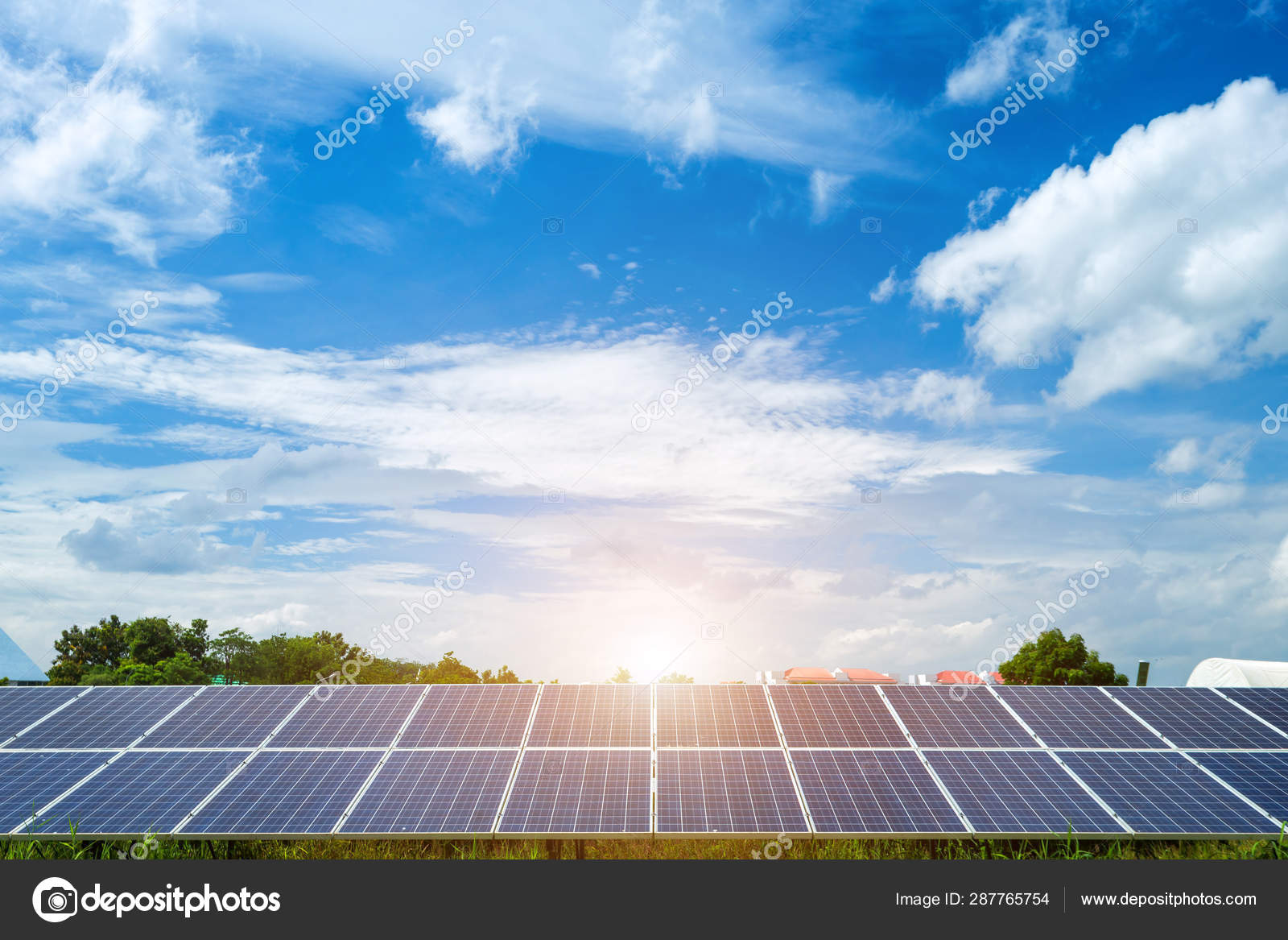 Solar Panel Background