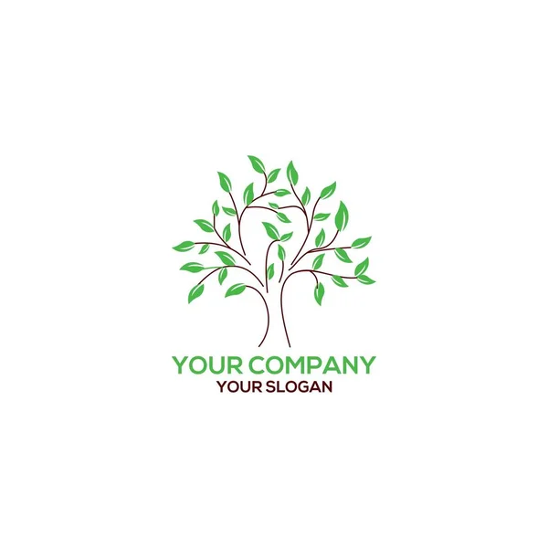 Simple Life Tree Logo Design Vector — Stock Vector © DuckOn #299992470