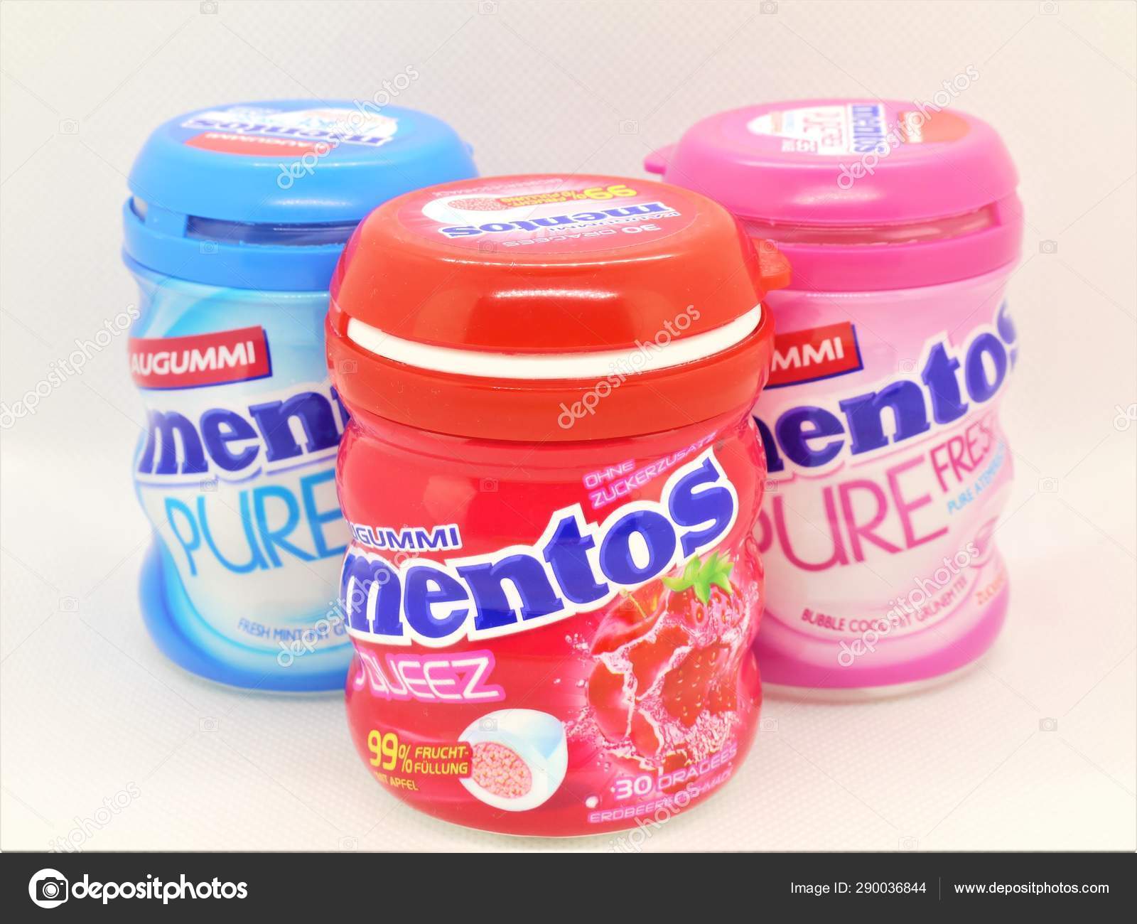 Mentos Chewing Gum Sugar Free — Stock Editorial Photo © Sabina-Feldmann ...