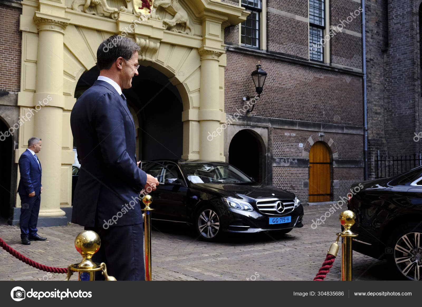 Dutch Prime Minister Mark Rutte Prior Meeting Greek Prime Minister ...