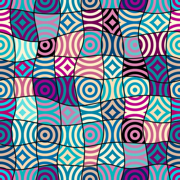 Grunge paisley pattern in collage patchwork style. Stock Vector by ©kastanka 216021474