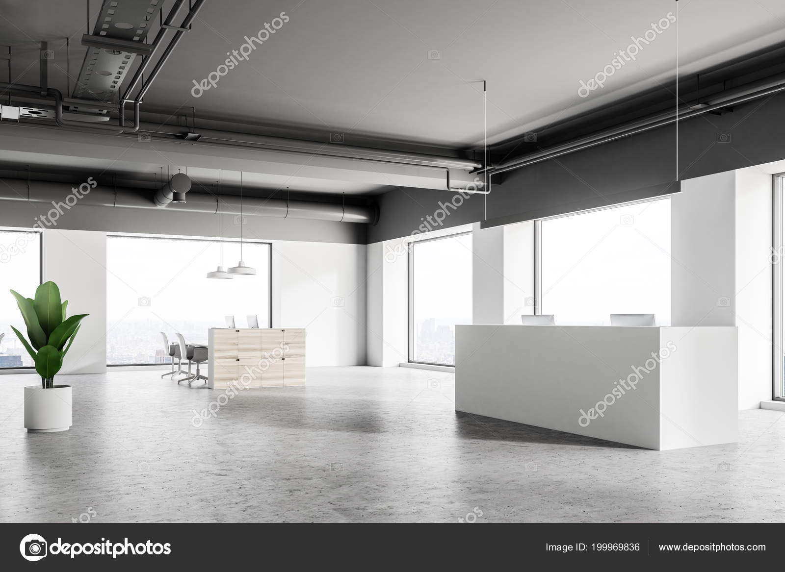 Modern Glass Reception Table