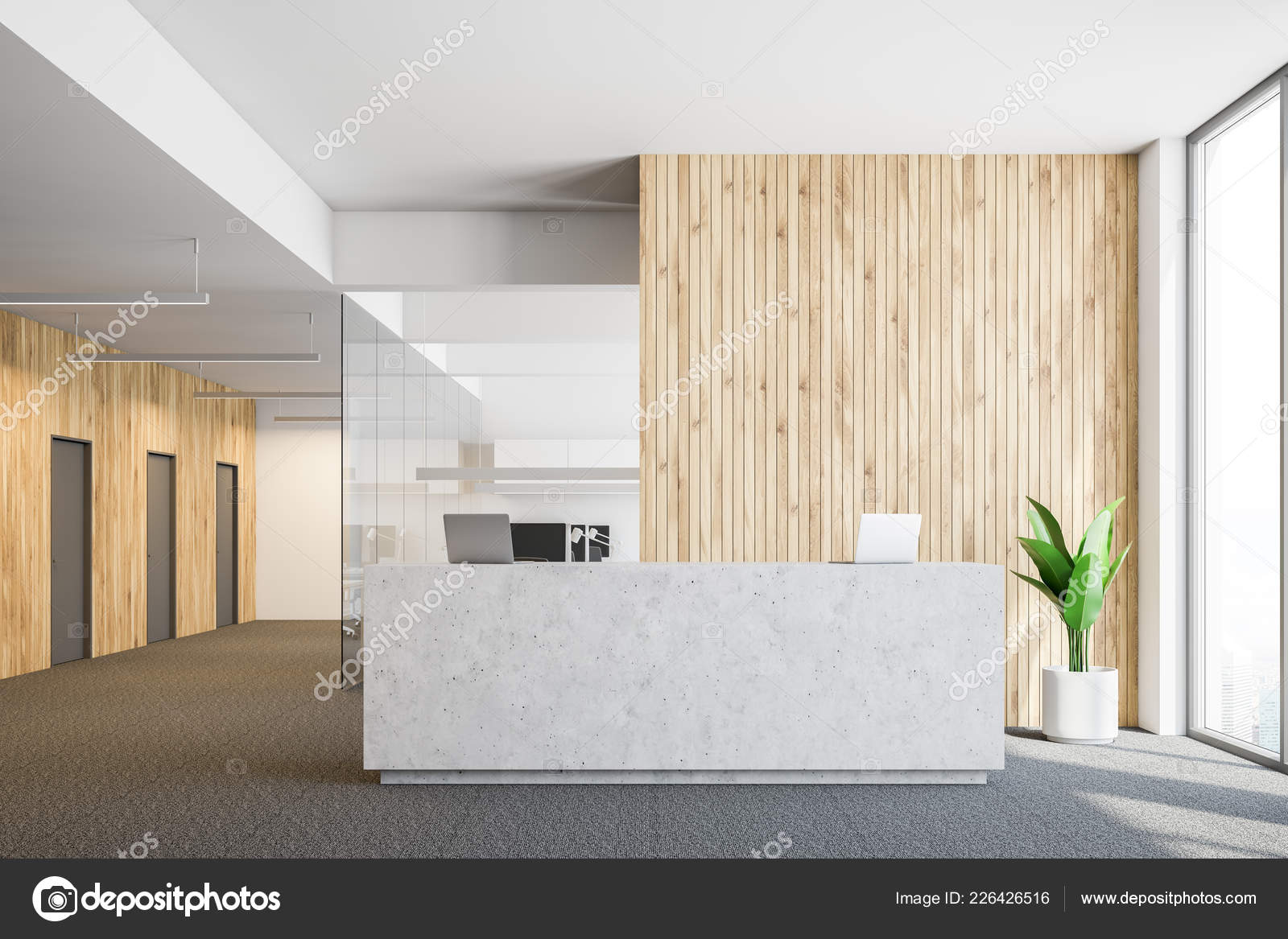 Modern Office Reception