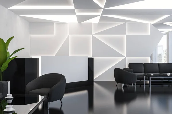 Office Reception Ceiling Design