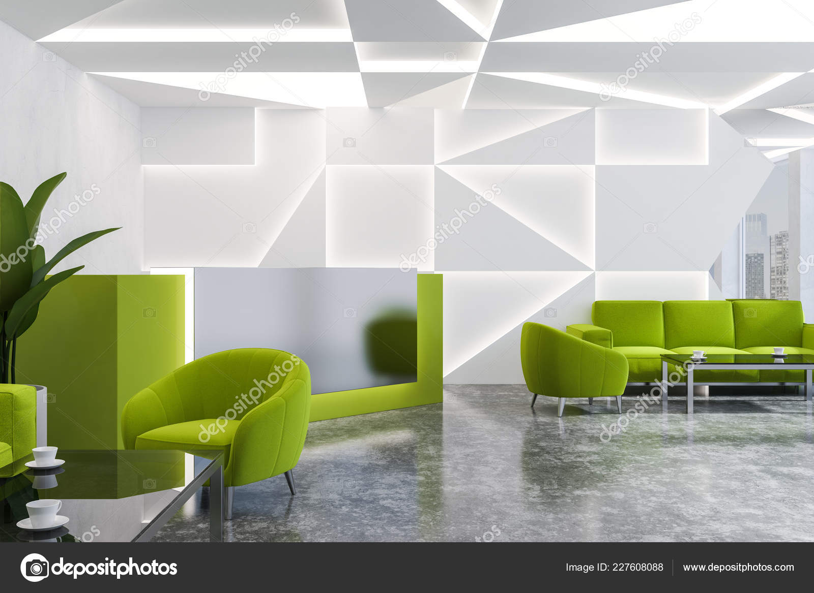 Modern Office Reception