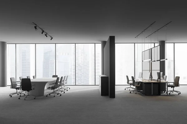 Panoramic office interior Stock Photos, Royalty Free Panoramic office ...