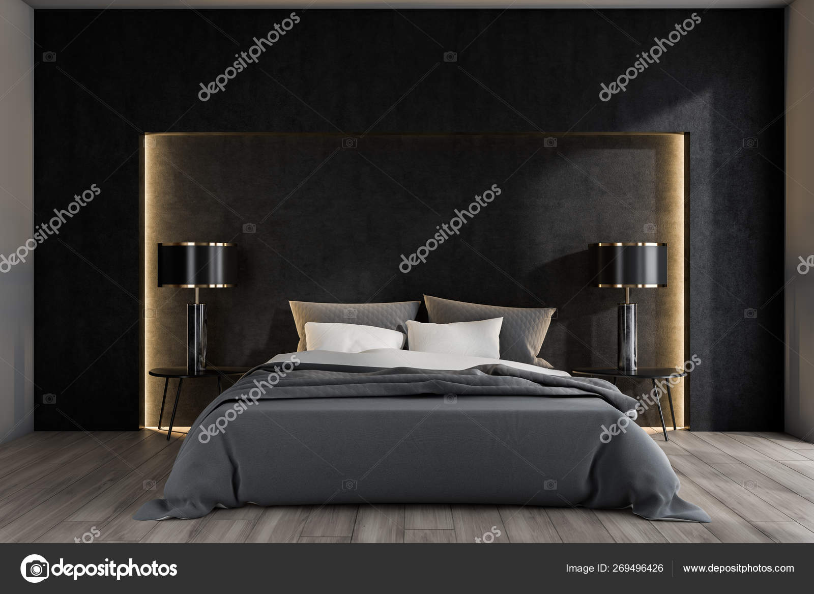 Ebony Master Bedroom