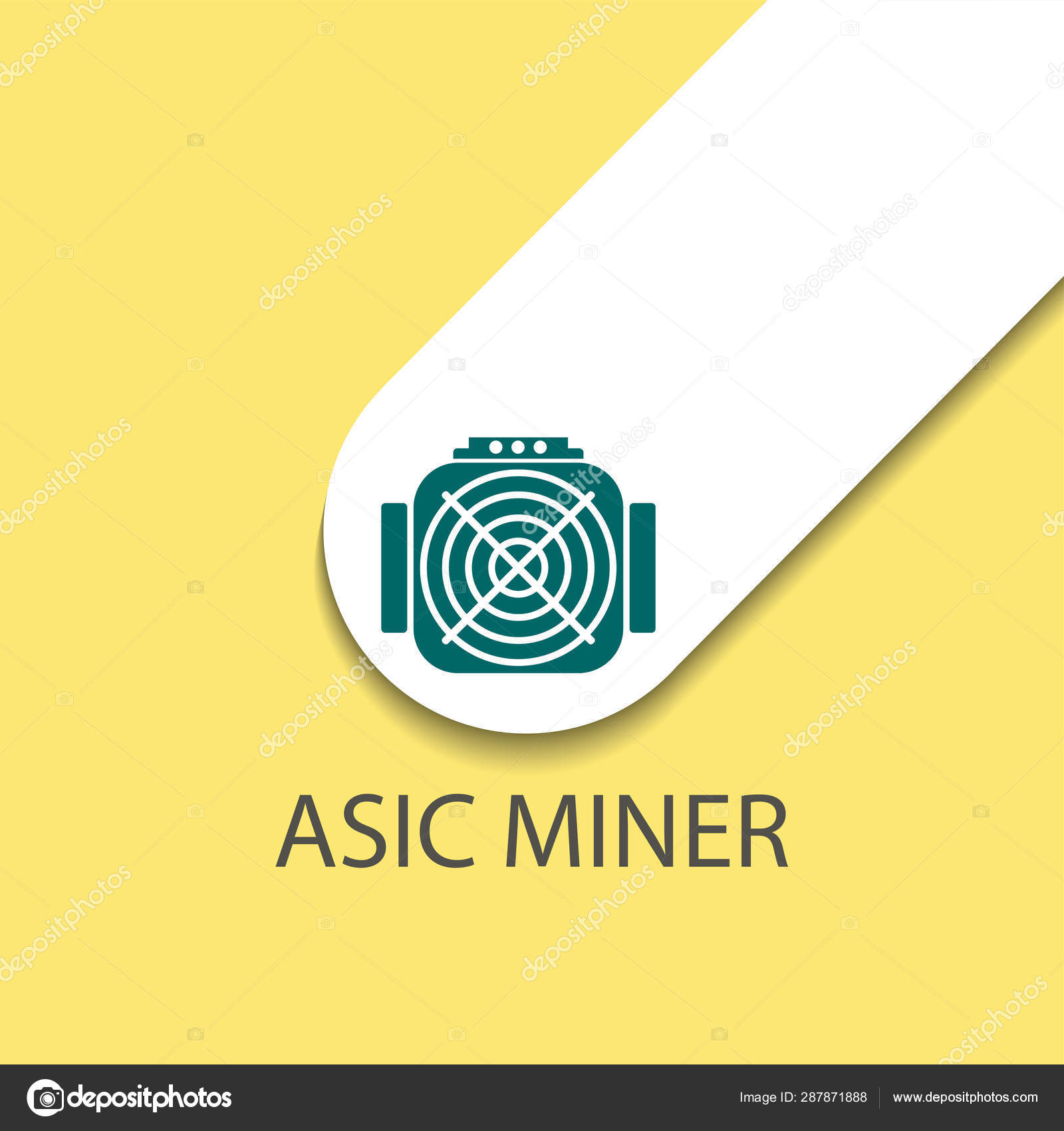 Asic miner icon Stock Vector Image by ©javid.heyrabady #287871888
