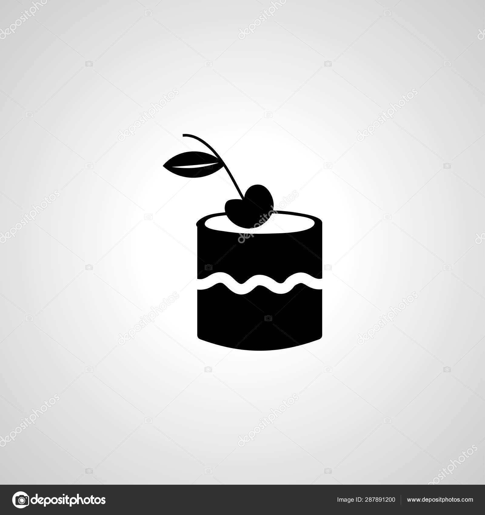 Simple Icon Cake Vector Illustration Stock Vector Image by ©javid ...
