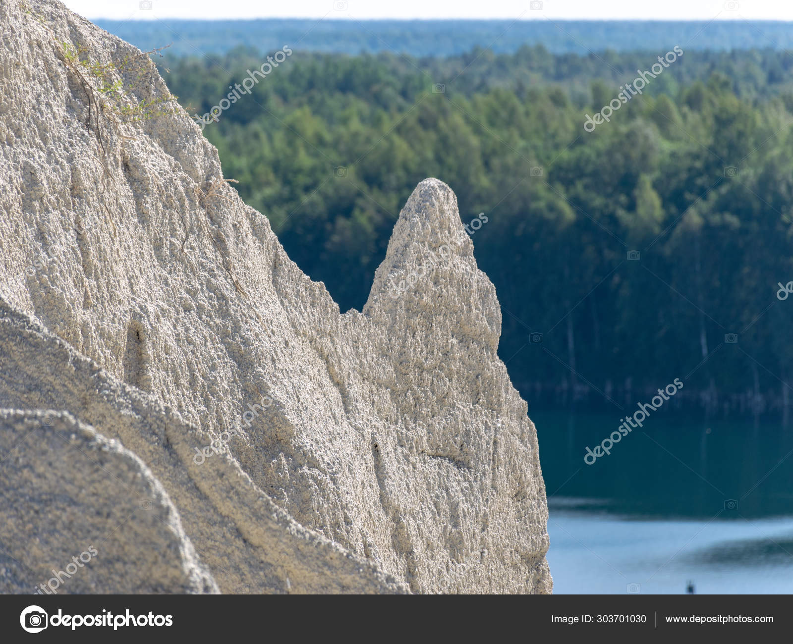 Rummu Quarry Submerged Limestone Quarry Located Rummu Estonia Much ...