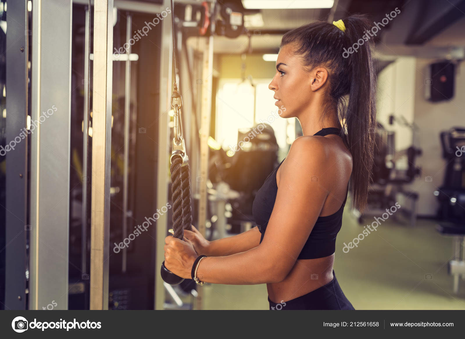 Tricep Rope Pulldown