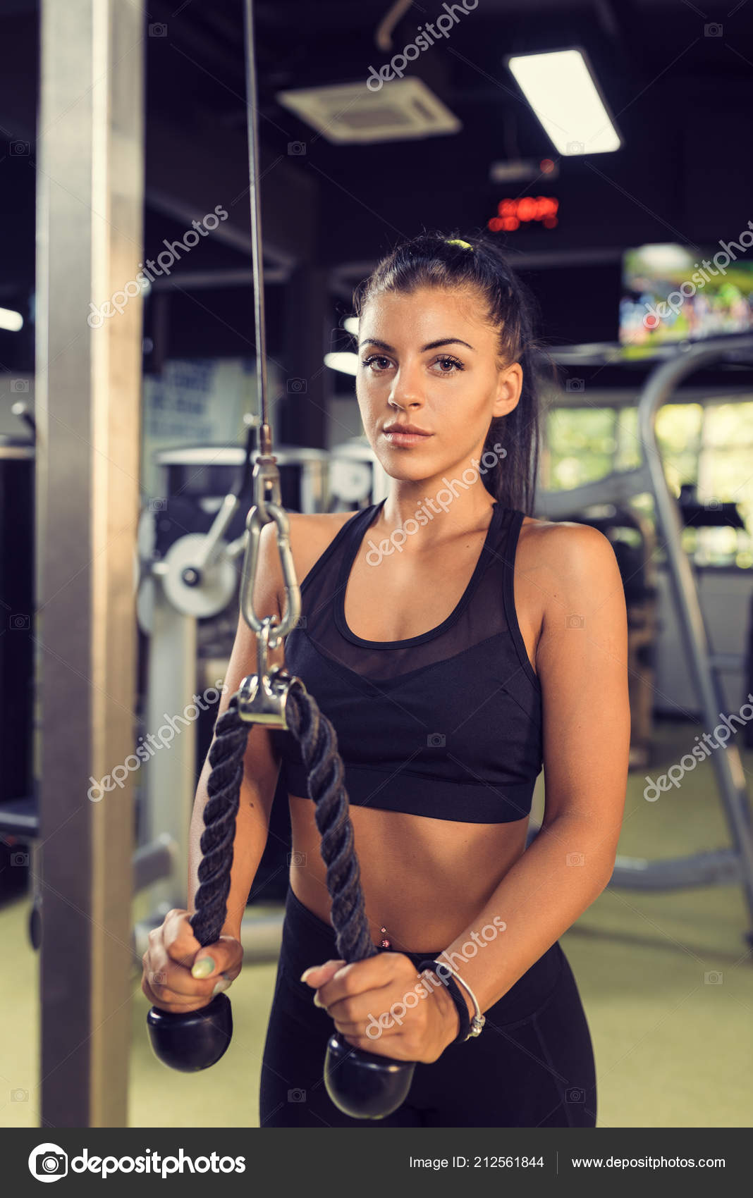 Tricep Rope Pulldown