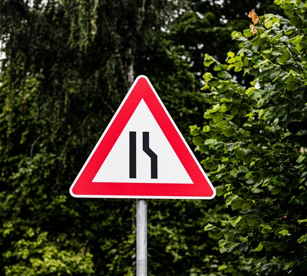 UK danger of swerving road sign Stock Photo by ©jahina 7535963