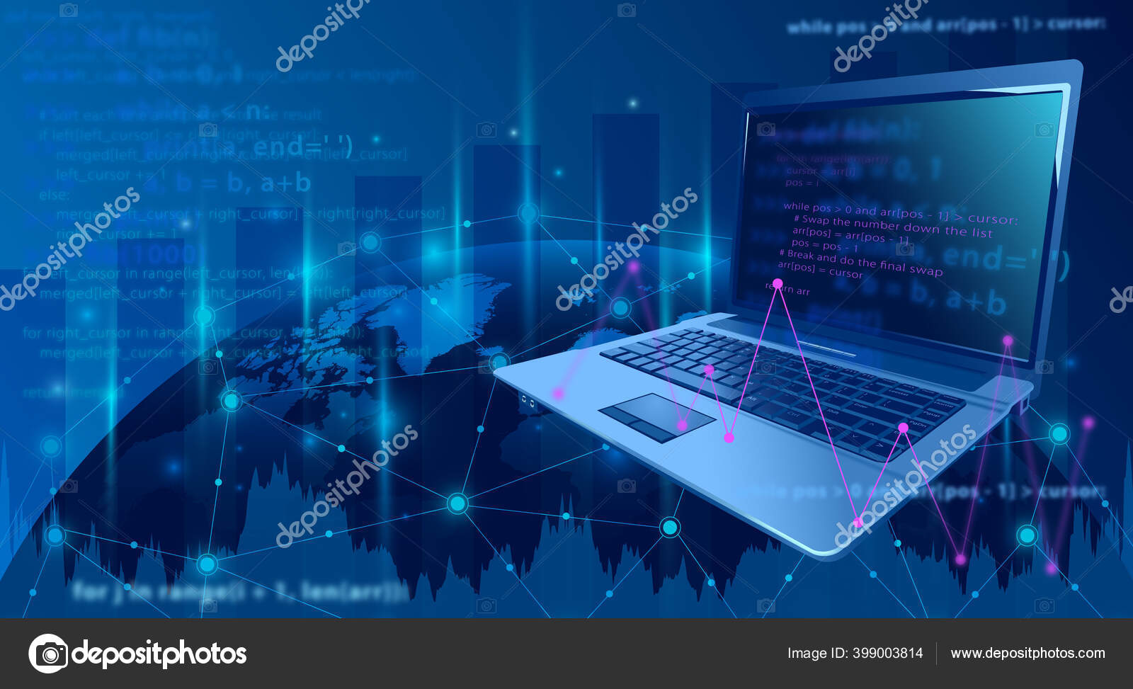 Programming Code Abstract Technology Background Software Developer ...