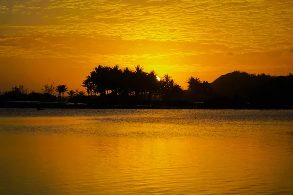Yellow river sunset Stock Photos, Royalty Free Yellow river sunset ...