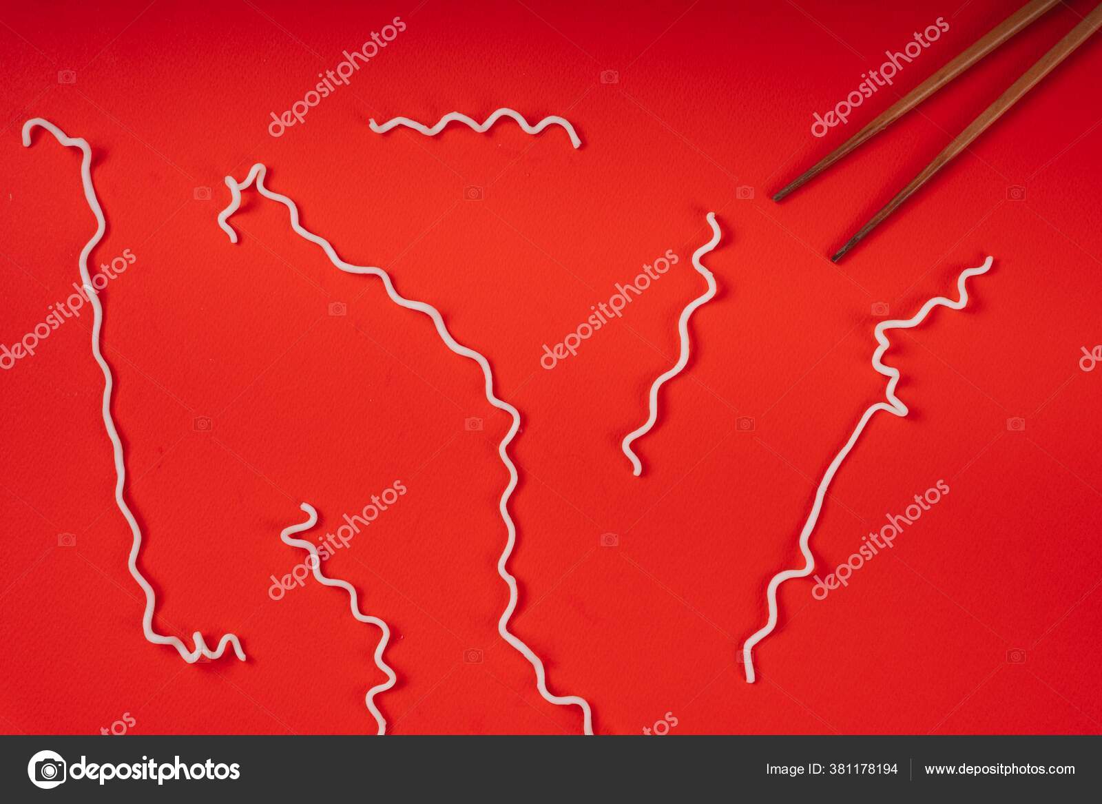 Texture Instant Noodle Red Background Isolate Red Line Texture Stock ...