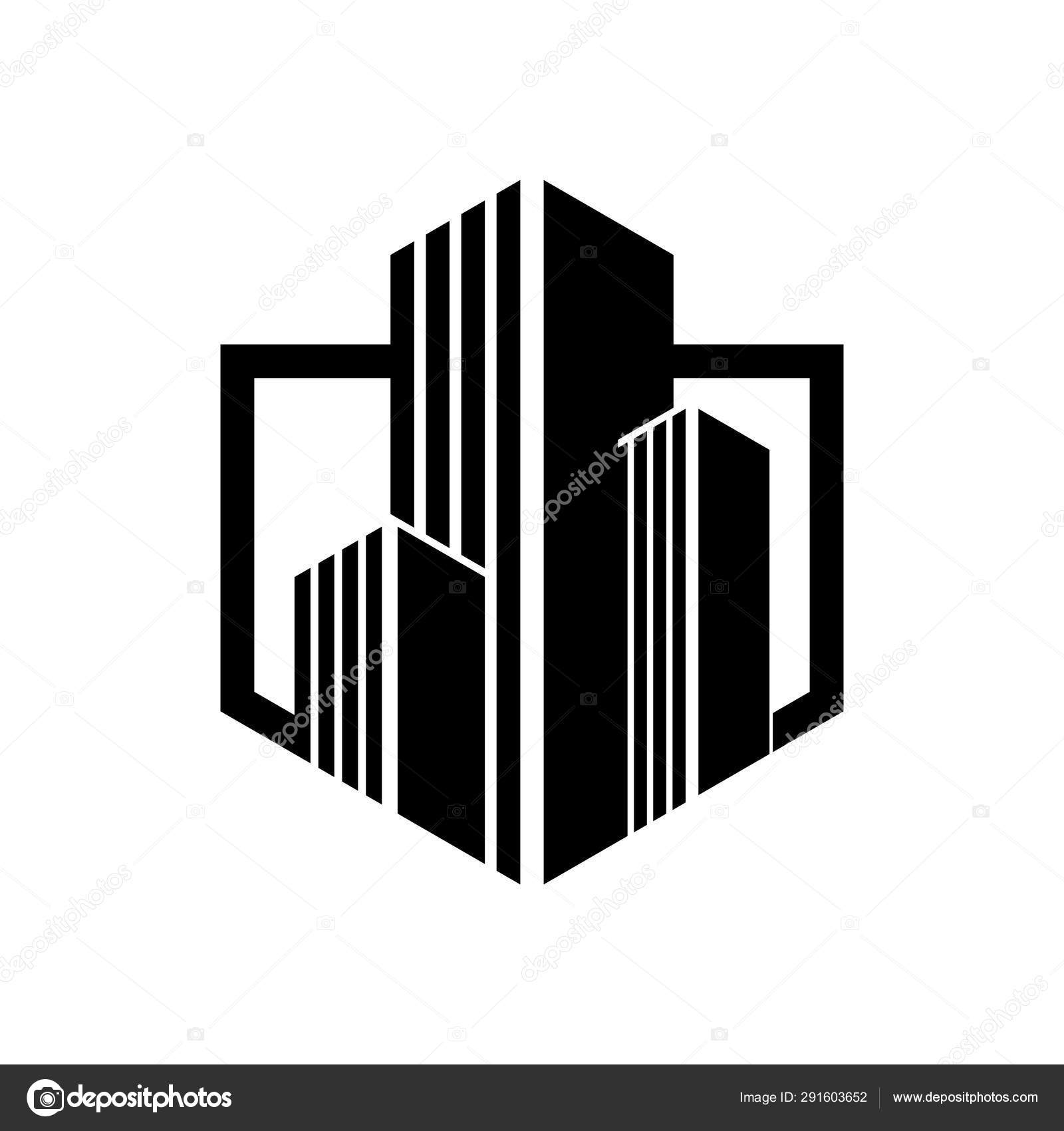 Abstract Big Building Construction Logo. ⬇ Vector Image by © Pancale ...