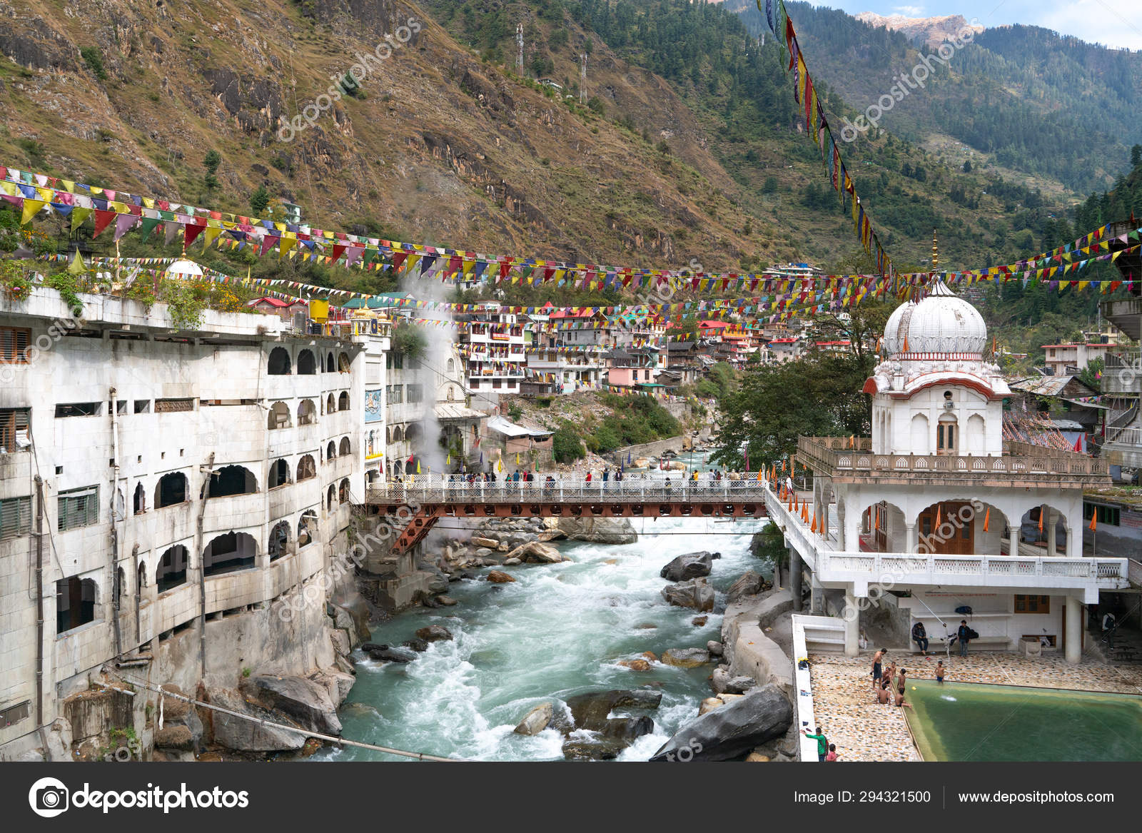 Manikaran India October 2018 View Gurudwara Shri Manikaran Sahib ...