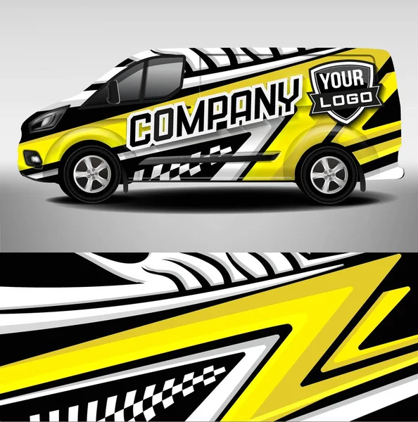 Van Livery Vector Design Car Sticker Development Car Design Company ...