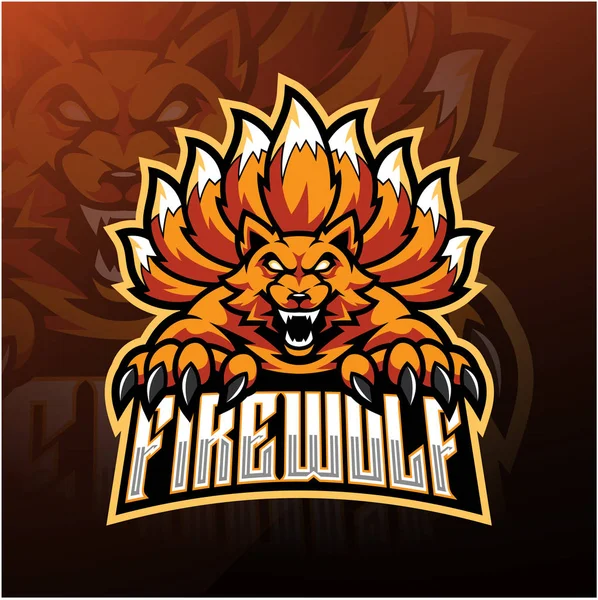 Tiger Claw Esport Mascot Logo Design Stock Vector by ©visink 662232098