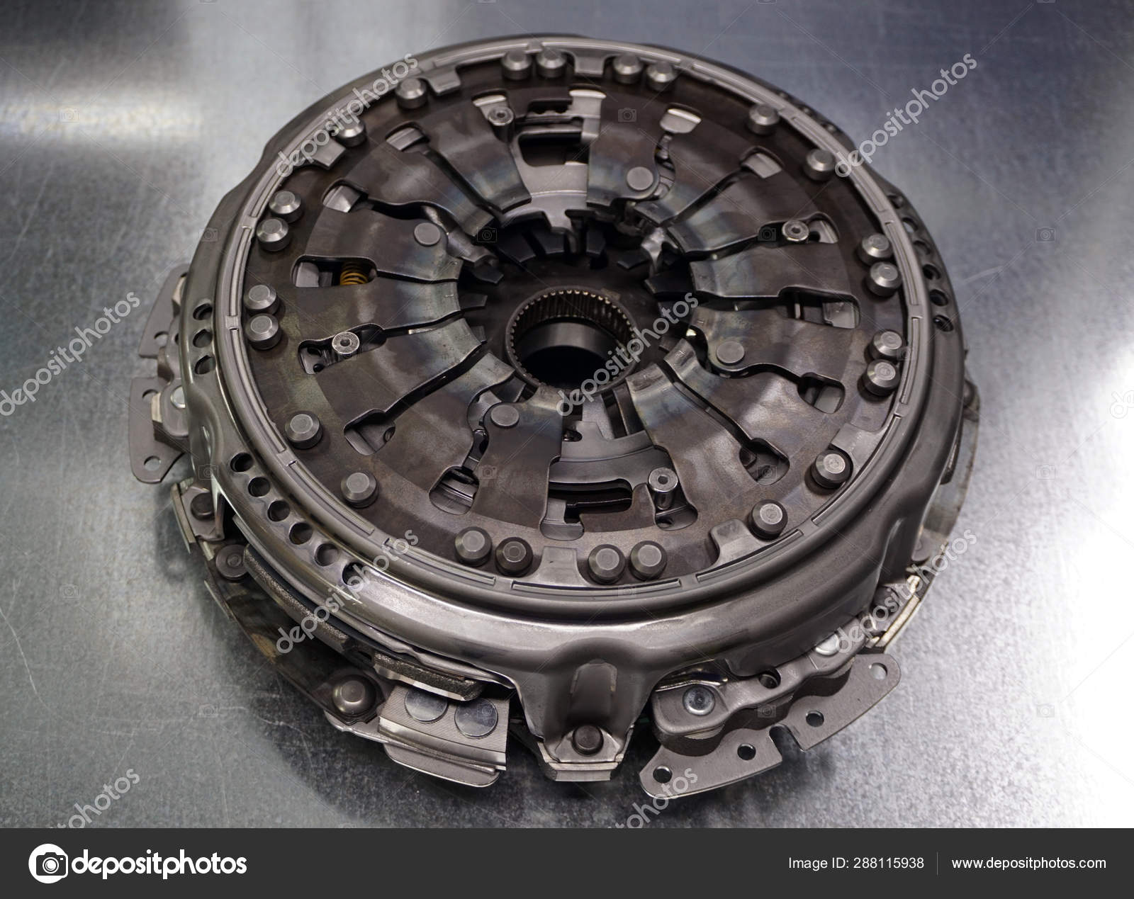 Clutch Automatic Transmission Dsg Details Modern Technology Car — Stock ...