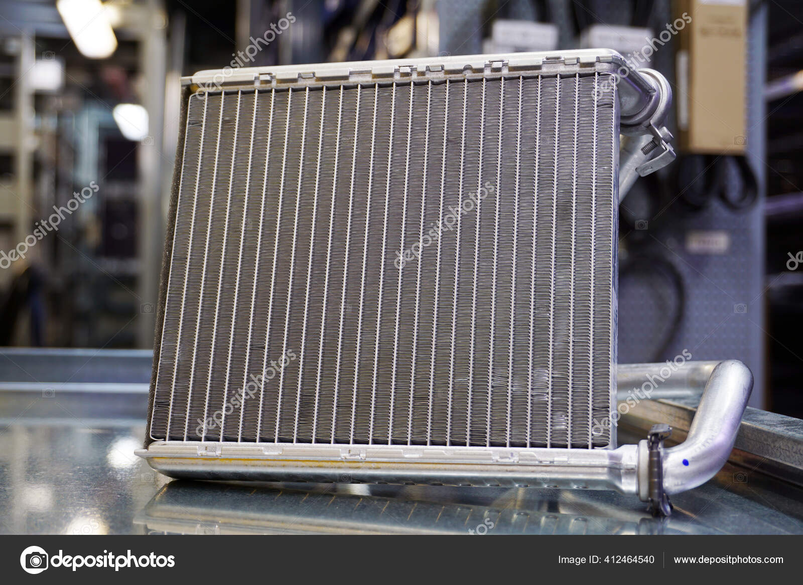 Cooling System Radiator Modern Car — Stock Photo © al.orlov.1979 #412464540
