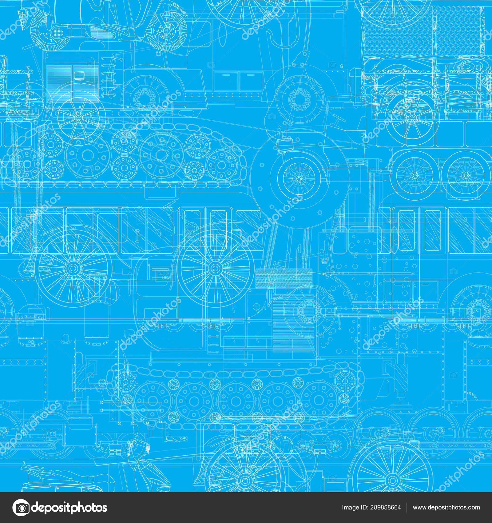 Transportation blueprint Stock Vector Image by ©rceeh #289858664