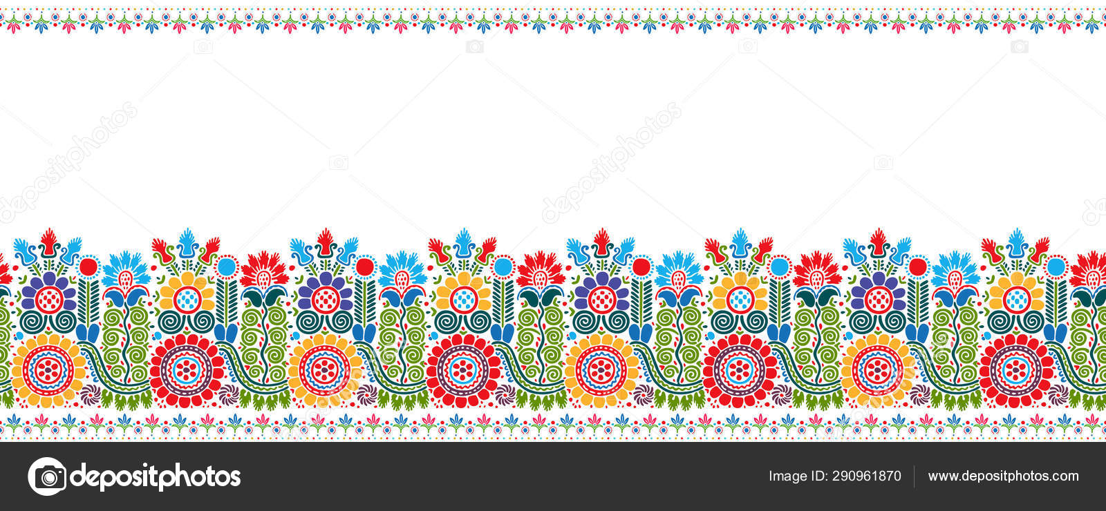 Hungarian border pattern 2 Stock Vector Image by ©rceeh #290961870