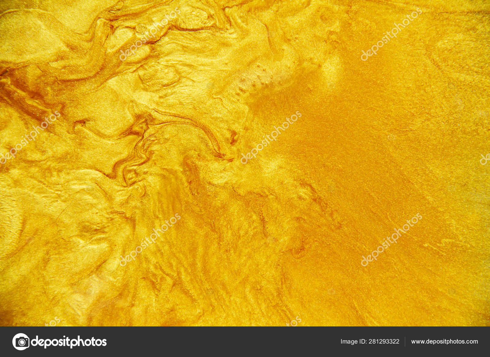 Golden acrylic background texture. Stock Photo by ©prasongtakham 281293322