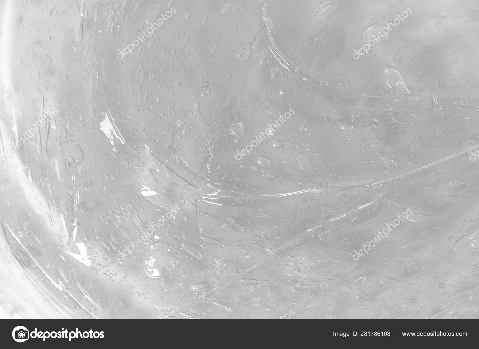 Transparent Gel Bubbles Background Texture Stock Photo by ...