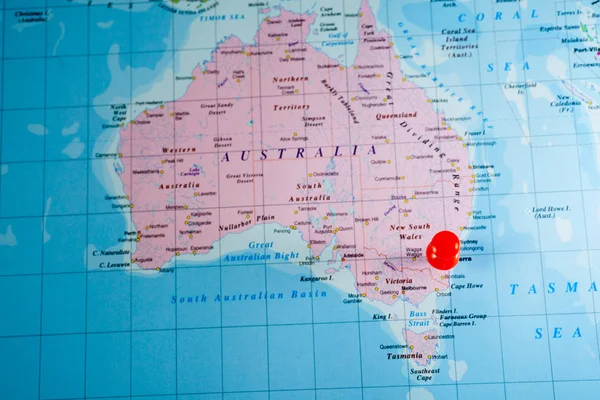 Map Australia World Map Stock Photo by ©aallm 200043818