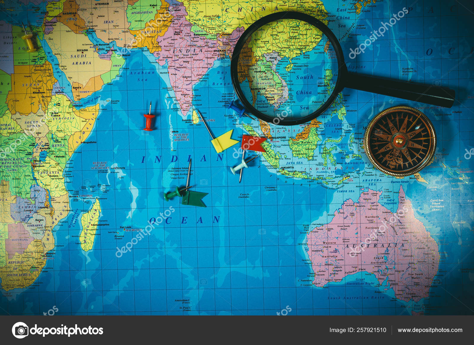 Map of Asia background Stock Photo by ©aallm 257921510