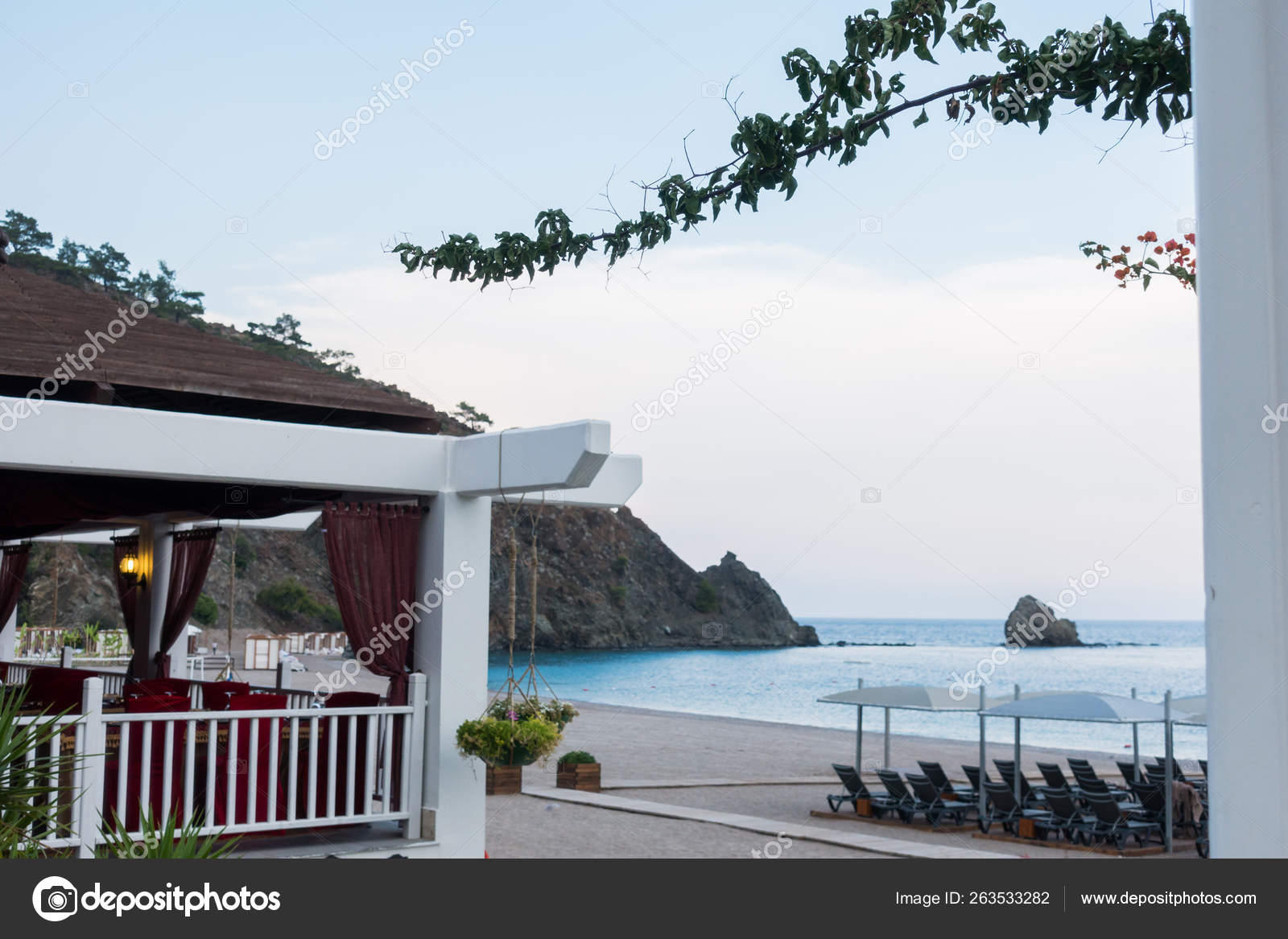 Beautiful Sea Resort Streets Stock Photo by ©aallm 263533282