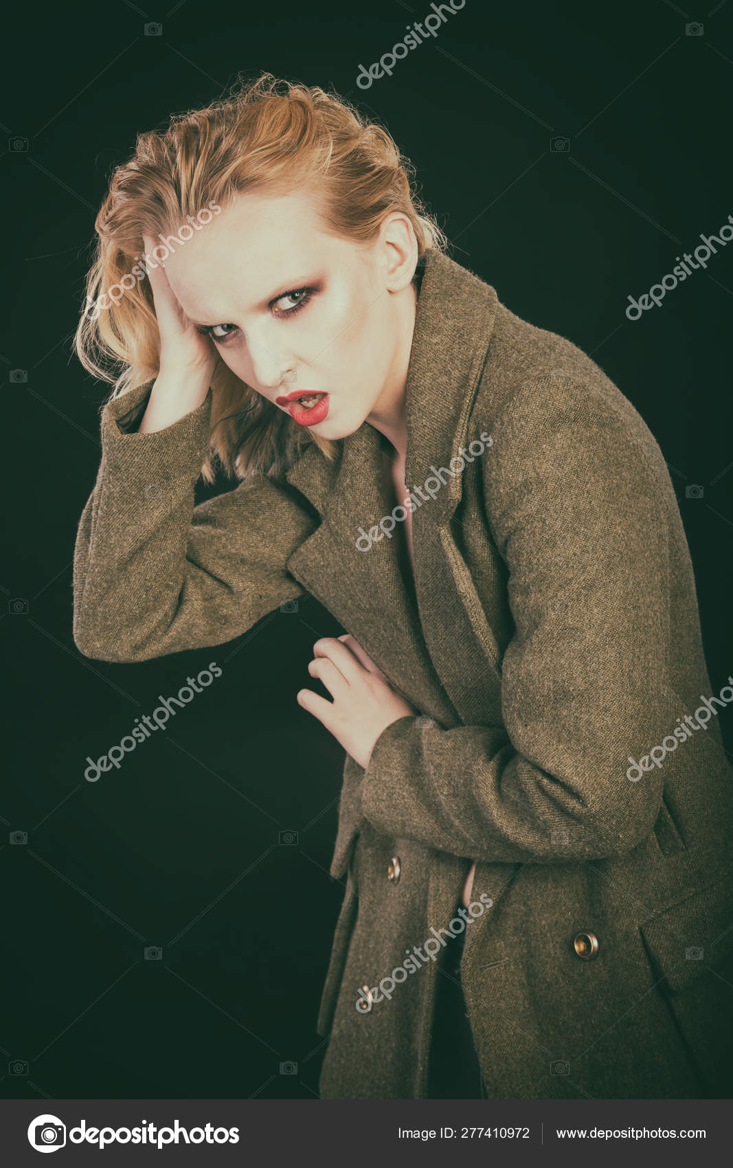 Wicked girl model Stock Photo by ©aallm 277410972