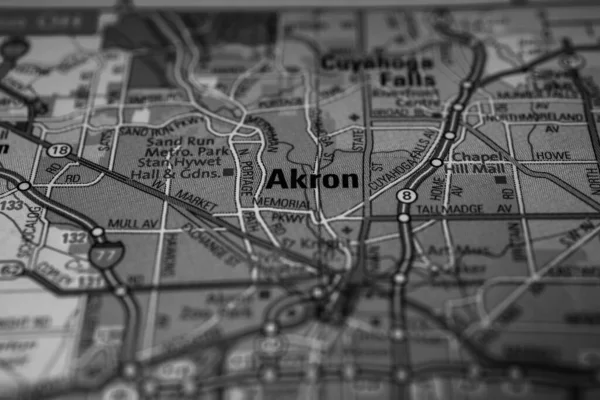 Arkon en el mapa de viaje de Estados Unidos 2024