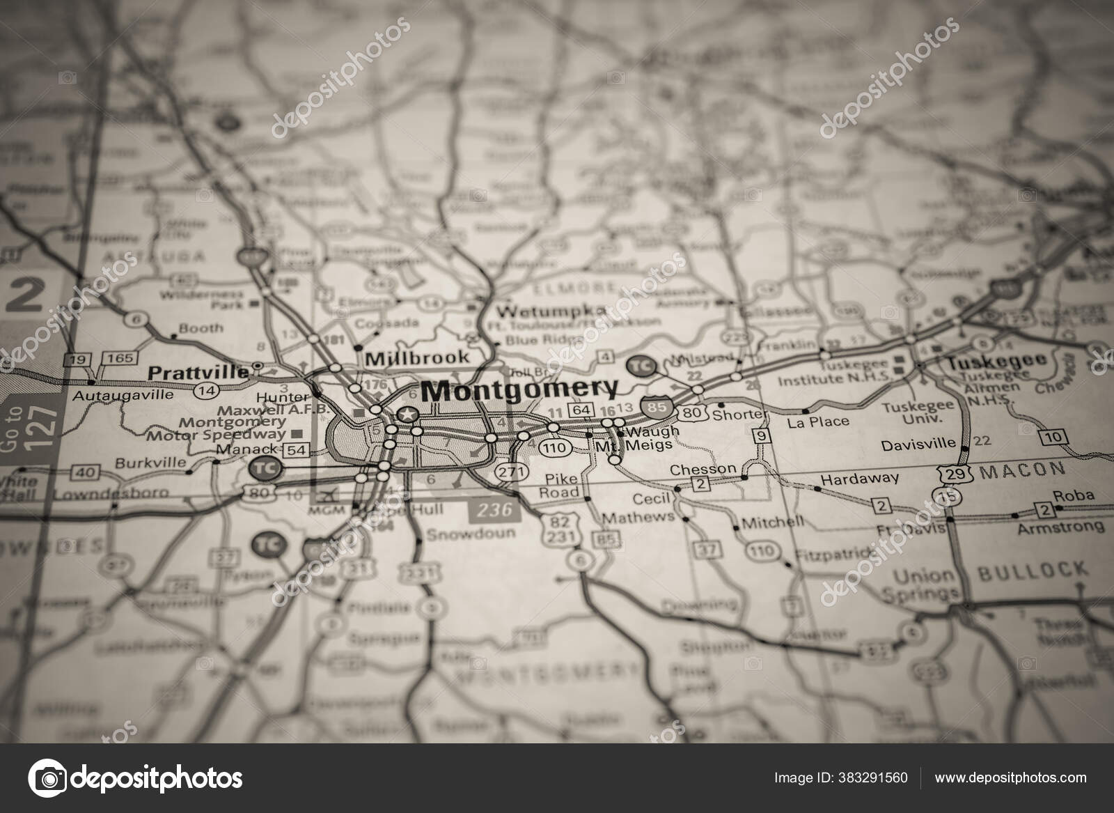 Montgomery Usa Map Background Stock Photo by ©aallm 383291560