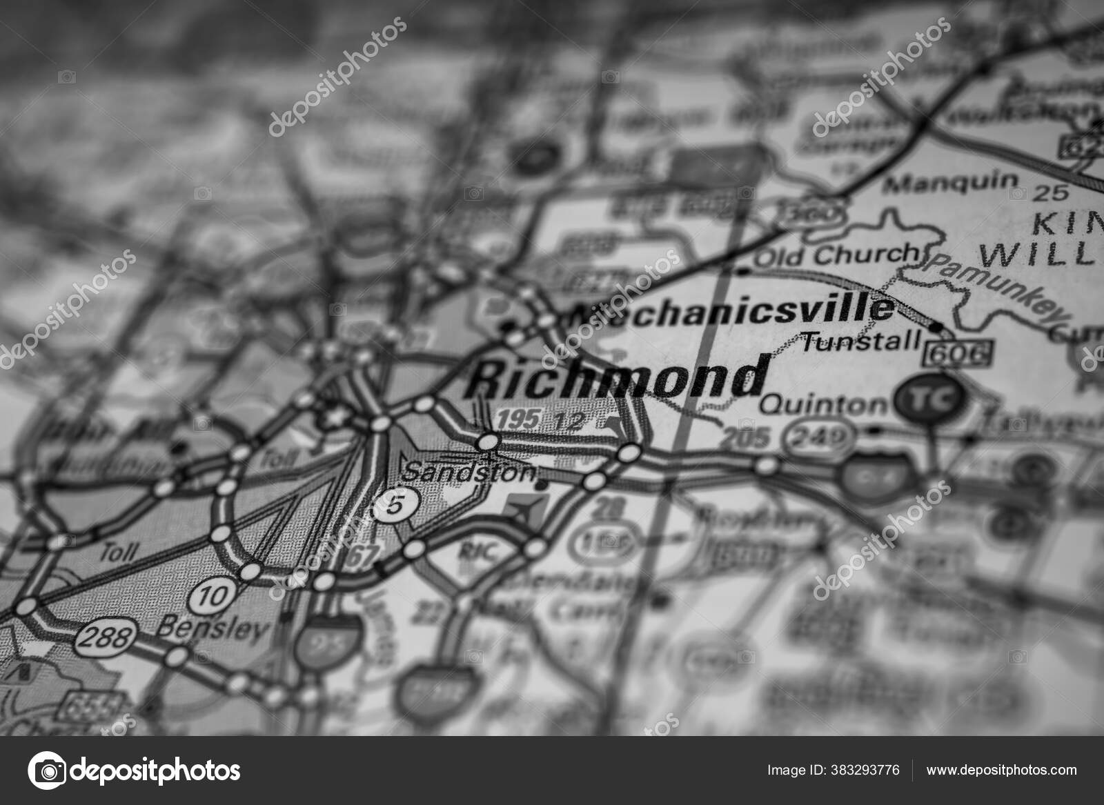 Richmond Usa Map Background Stock Photo by ©aallm 383293776