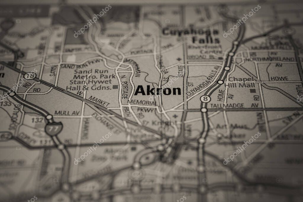 Arkon en el mapa de viaje de Estados Unidos 2022