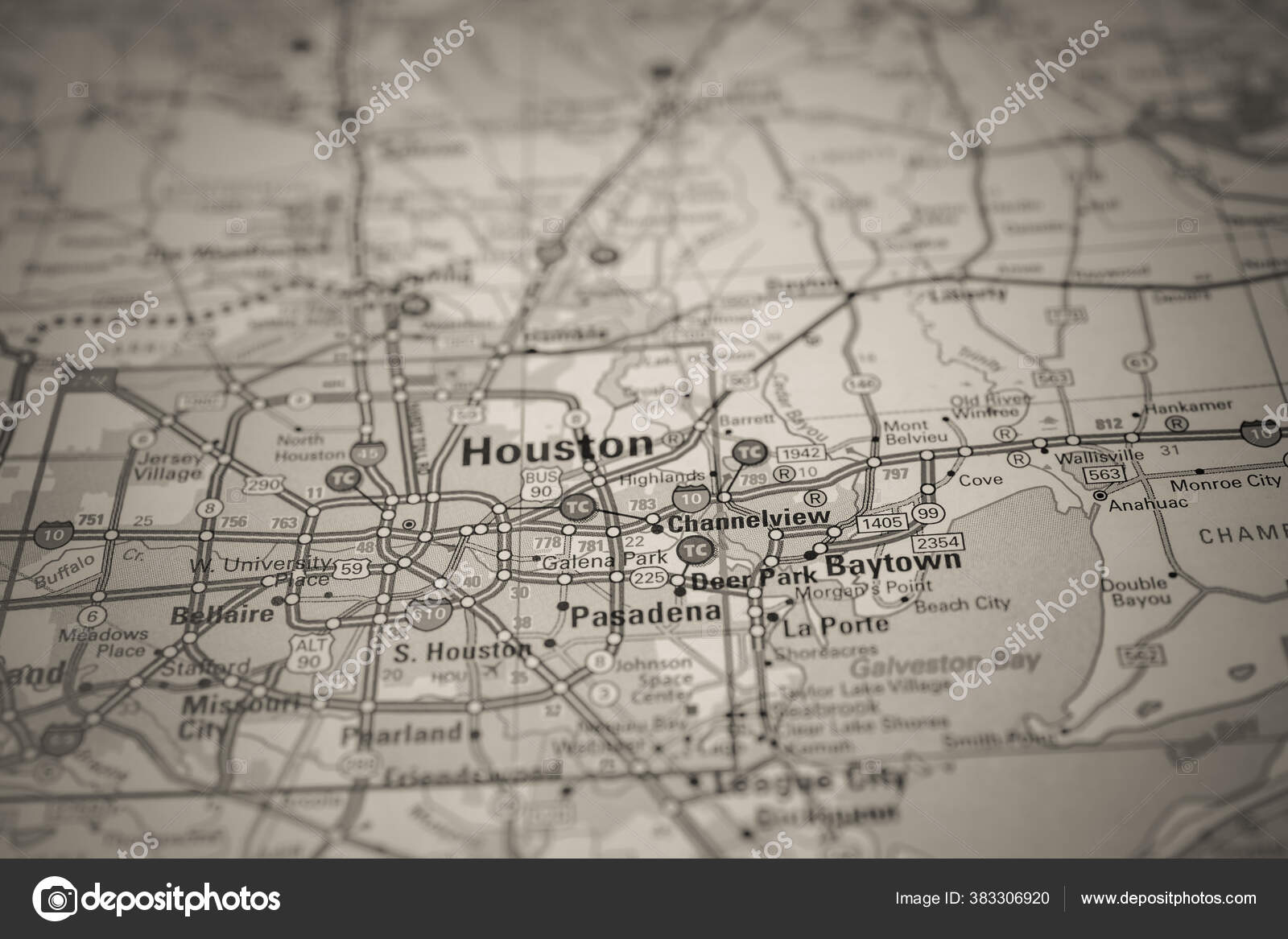 Houston Usa Map Background Stock Photo by ©aallm 383306920