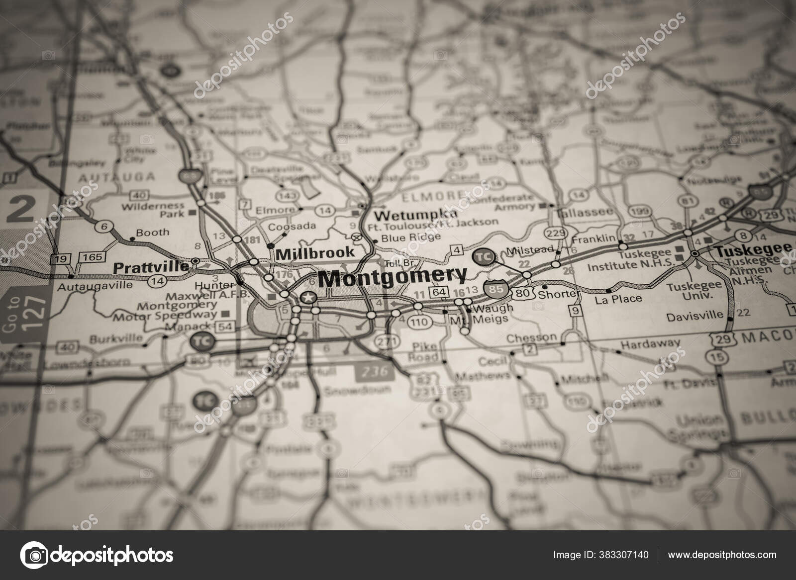 Montgomery Usa Map Background Stock Photo by ©aallm 383307140